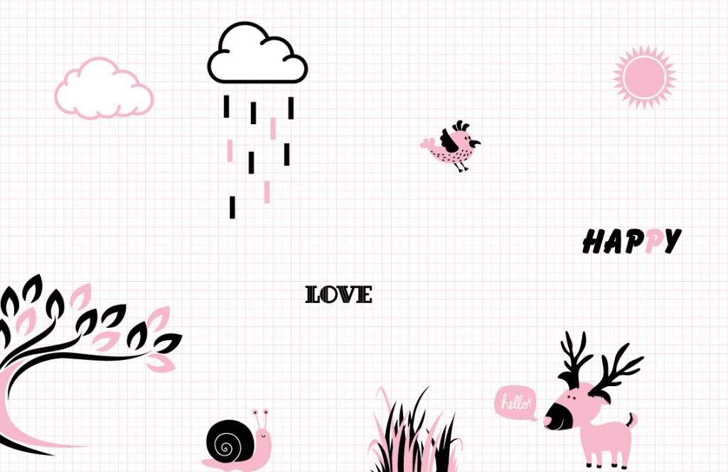 Fotobehang met animaties kopen? - Fotobehang