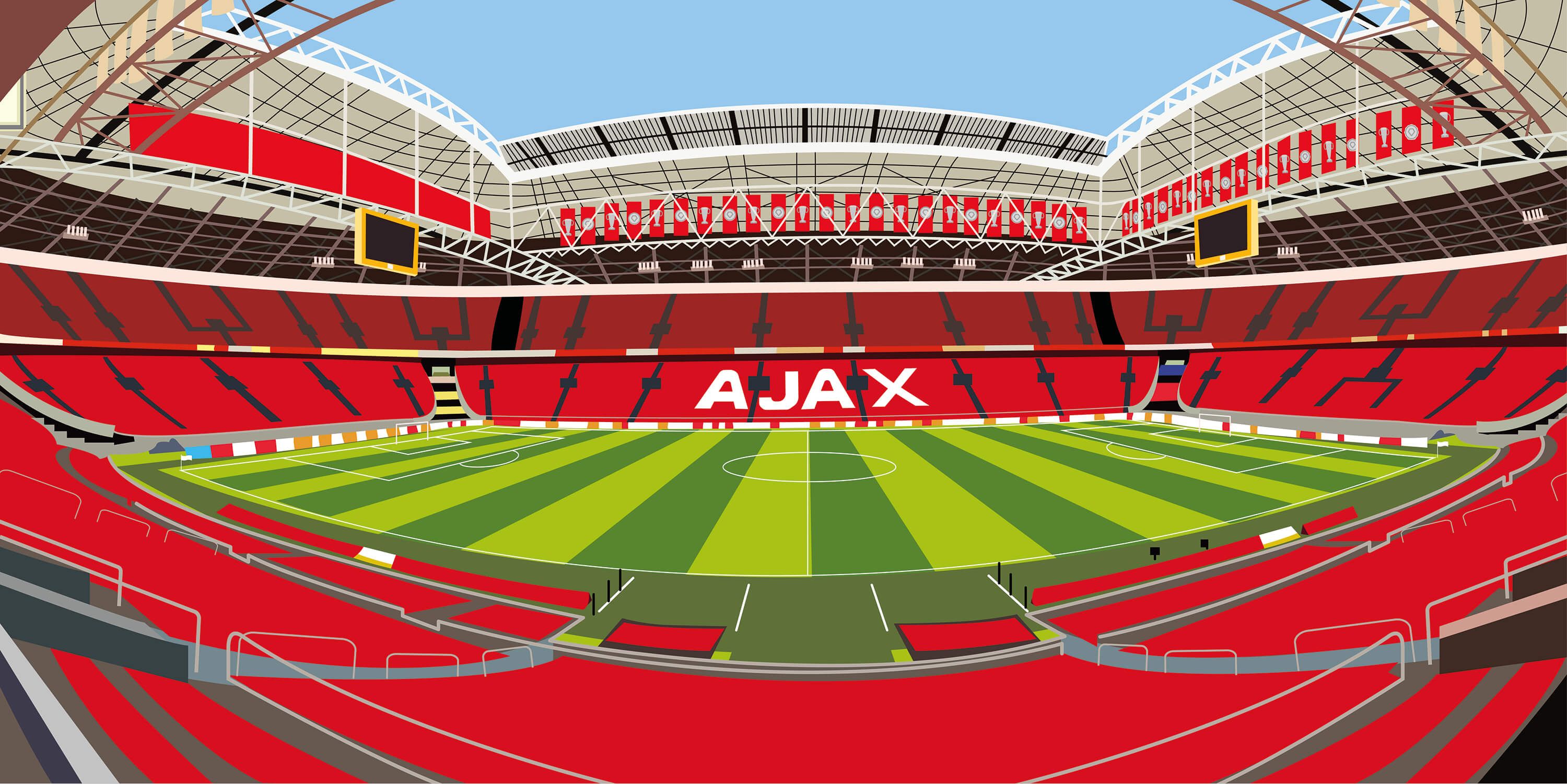 Stadion Arcadium Behang