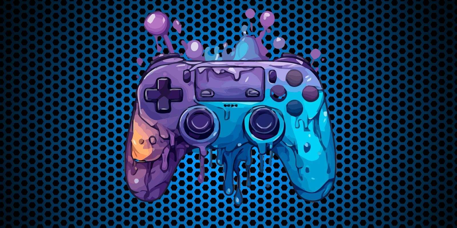Video Game Controllers Wallpaper