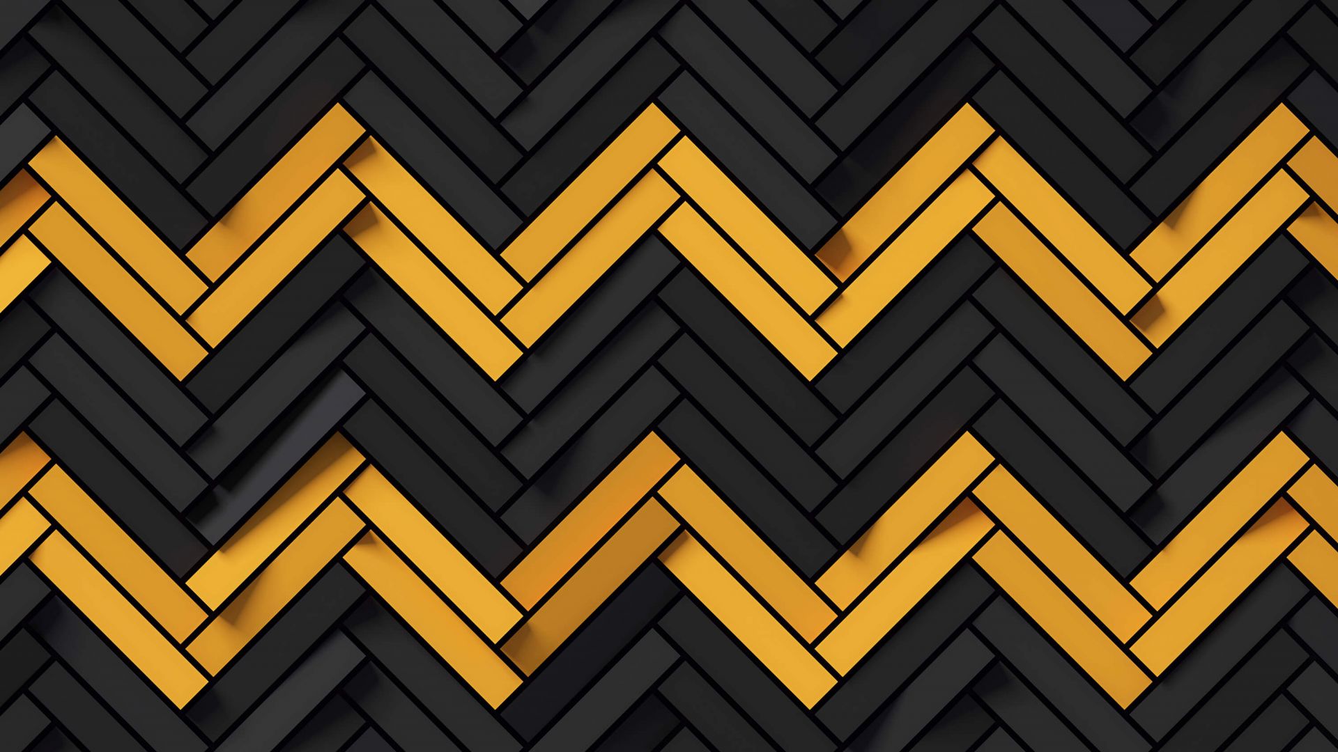 Visgraat in 3D - Fotobehang