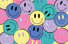 Color up your smile - Fotobehang