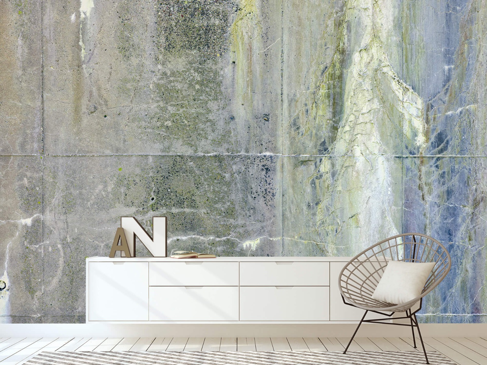 Verweerd beton - Wallexclusive - Fotobehang