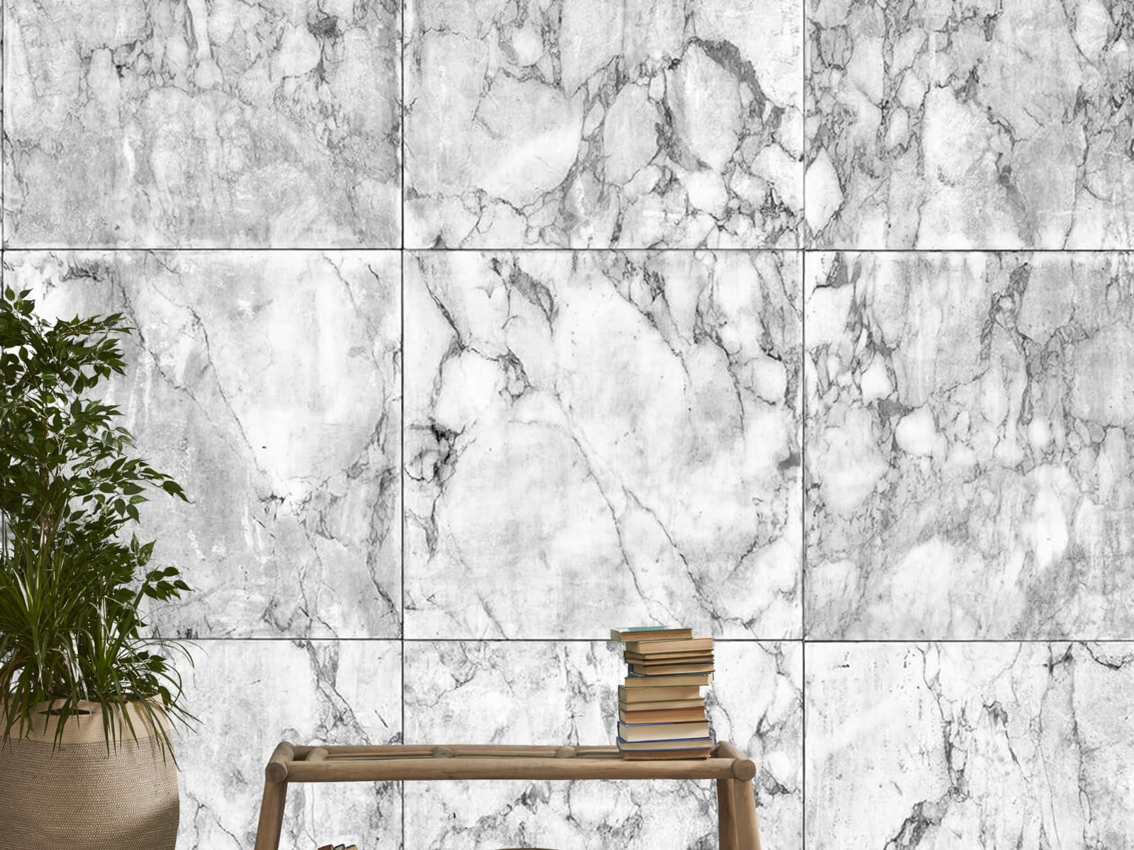 Marmeren platen - Fotobehang