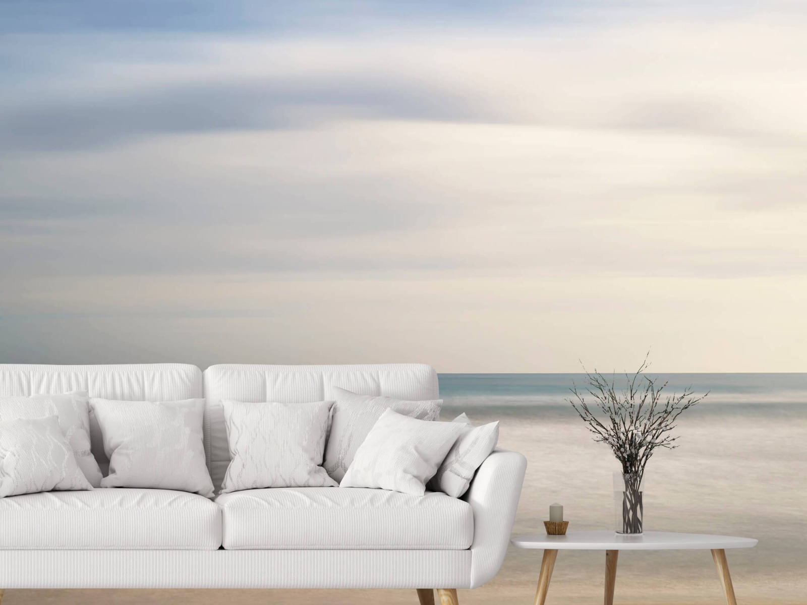 Open zee - Fotobehang