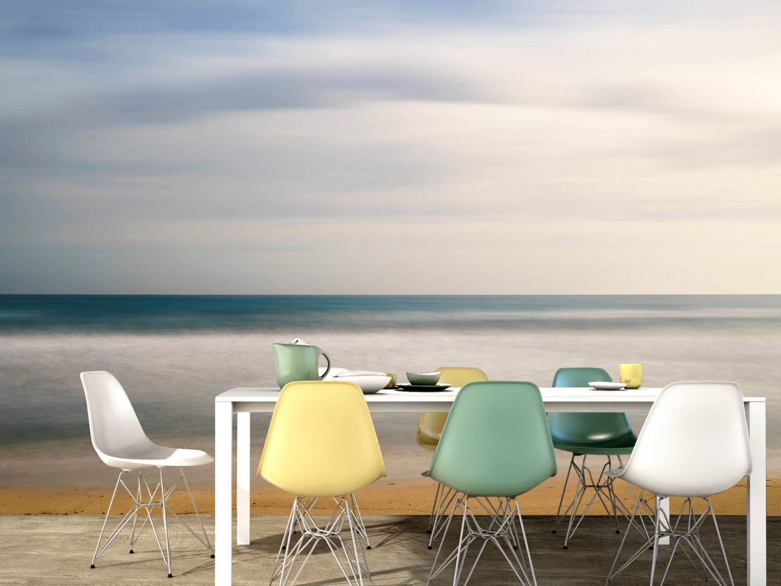 Open zee - Fotobehang