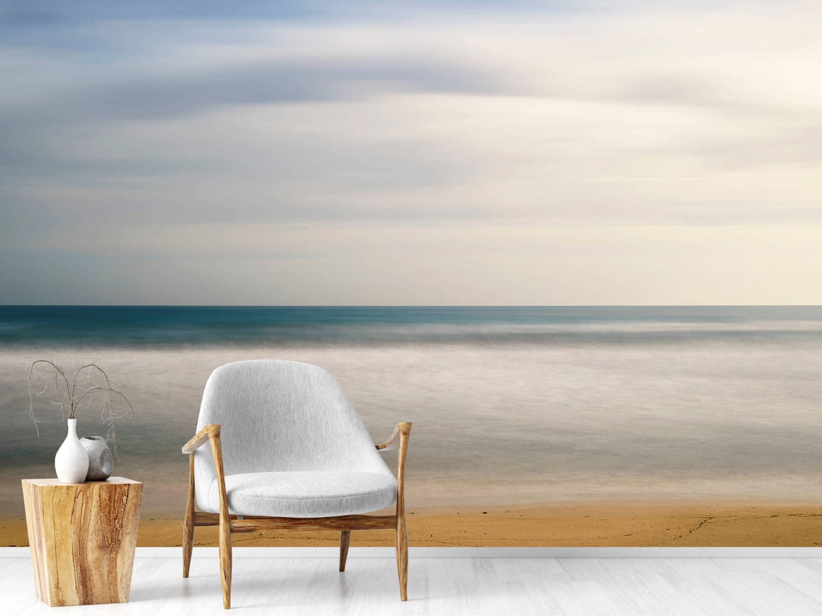 Open zee - Fotobehang