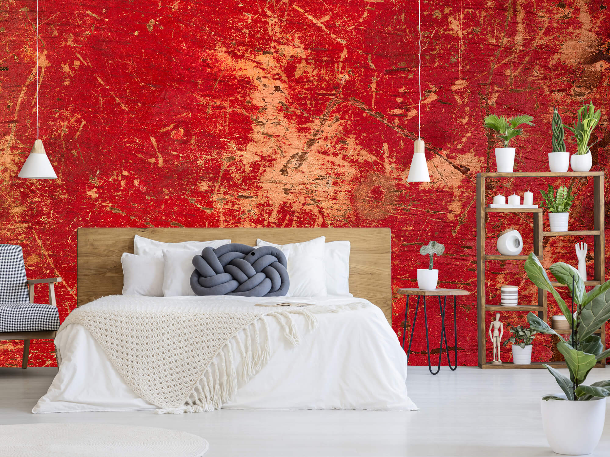 Houtstructuur - Fotobehang