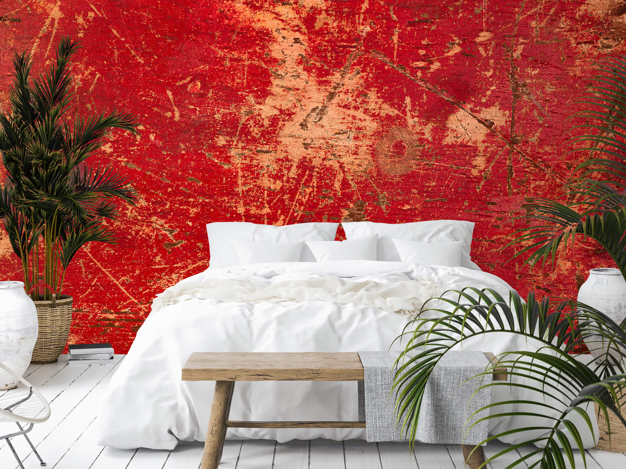 Houtstructuur - Fotobehang