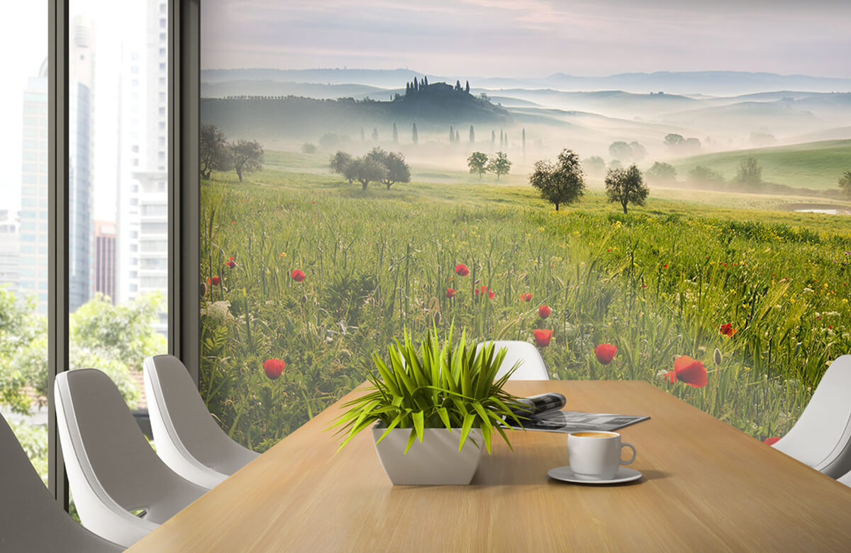 Tuscan spring - Fotobehang