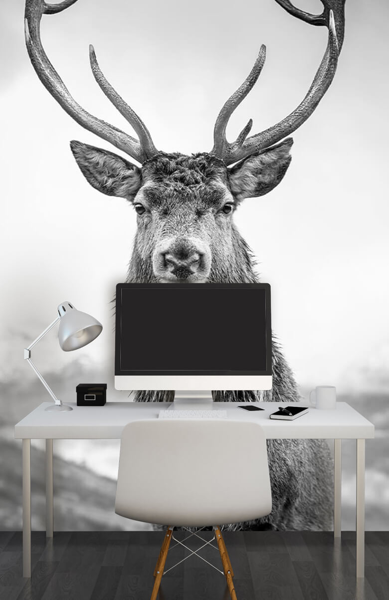Groot hert - Fotobehang