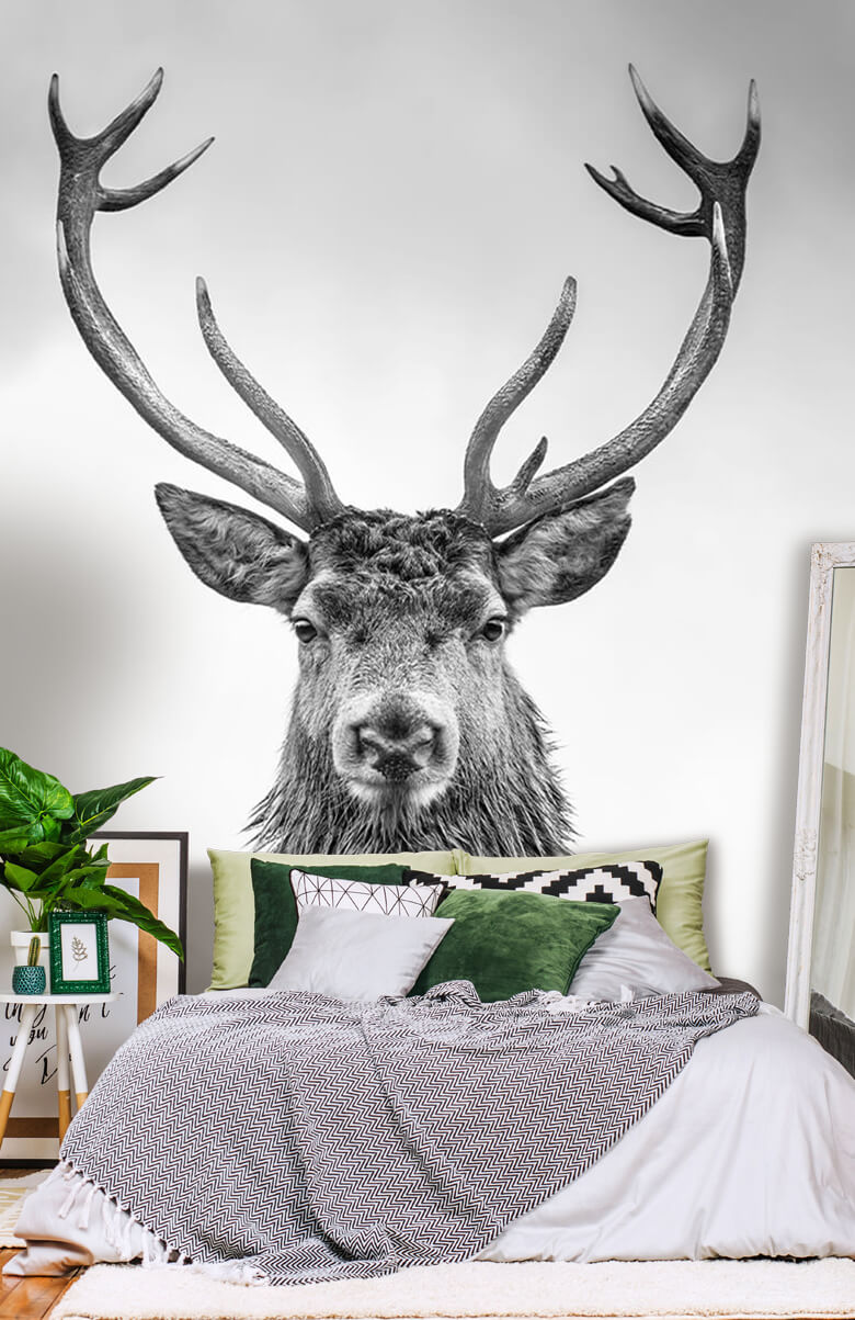 Groot hert - Fotobehang