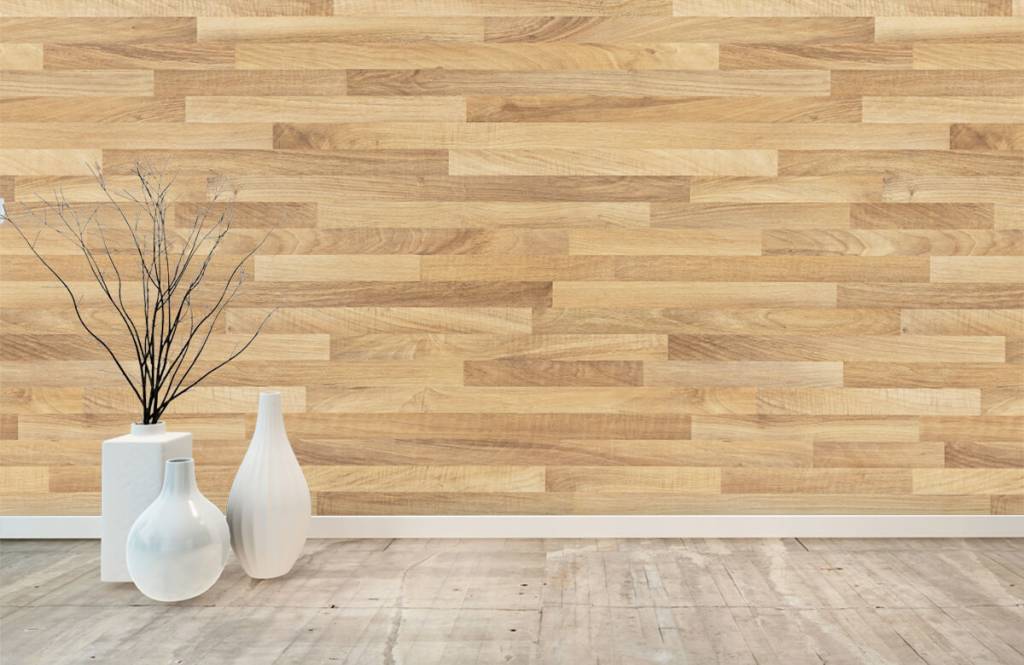 Fotobehang hout - 10x behang inspiratie houtlook: van steigerhout tot ...