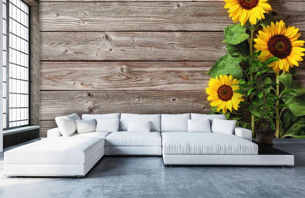 Fotobehang hout - 10x behang inspiratie houtlook: van steigerhout tot ...