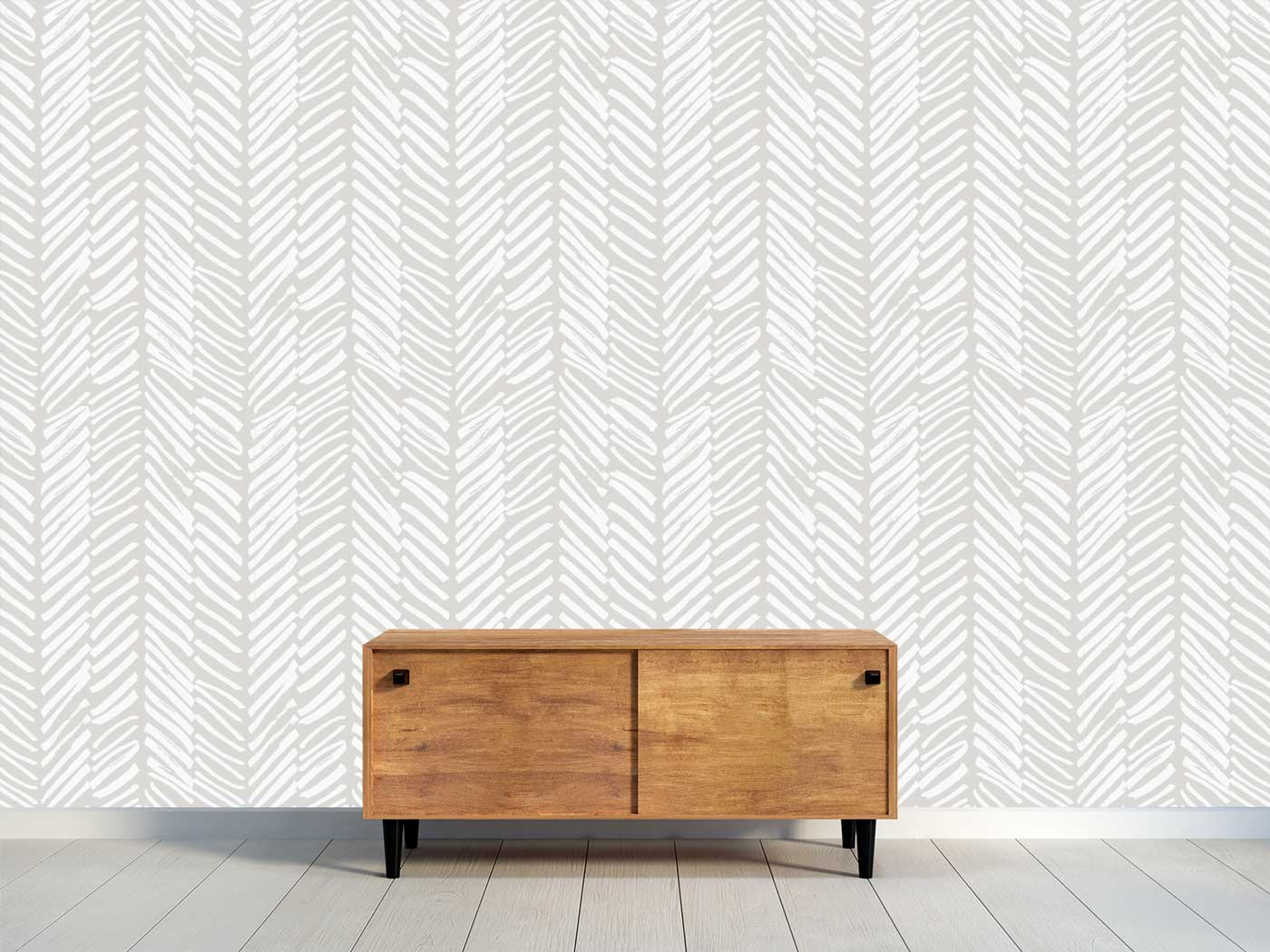 Nieuwe trend: visgraat behang - Fotobehang.com